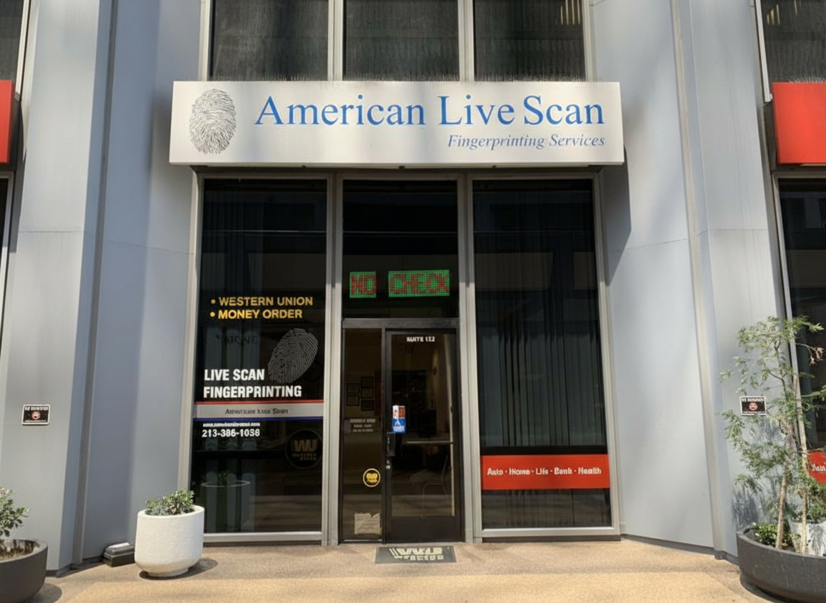 American Livescan | Downtown LA Fingerprinting & Passport Photos